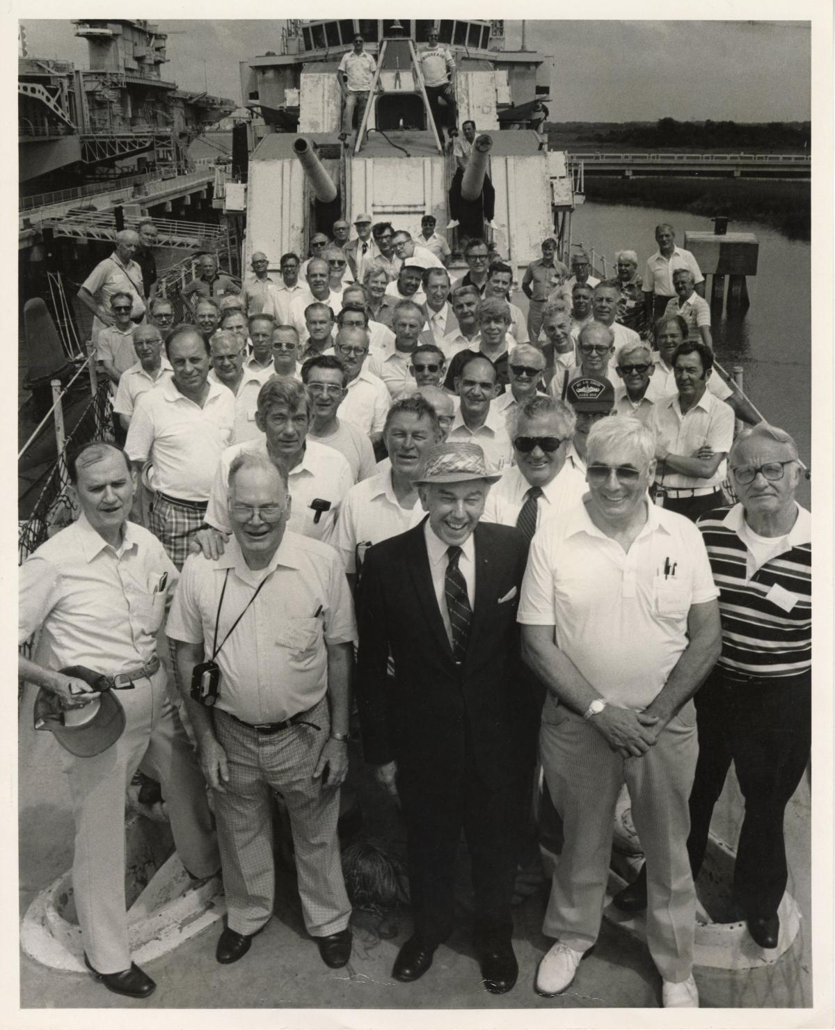 Group Photograph for the 1981 USS Laffey (DD-724) Reunion | Patriots ...