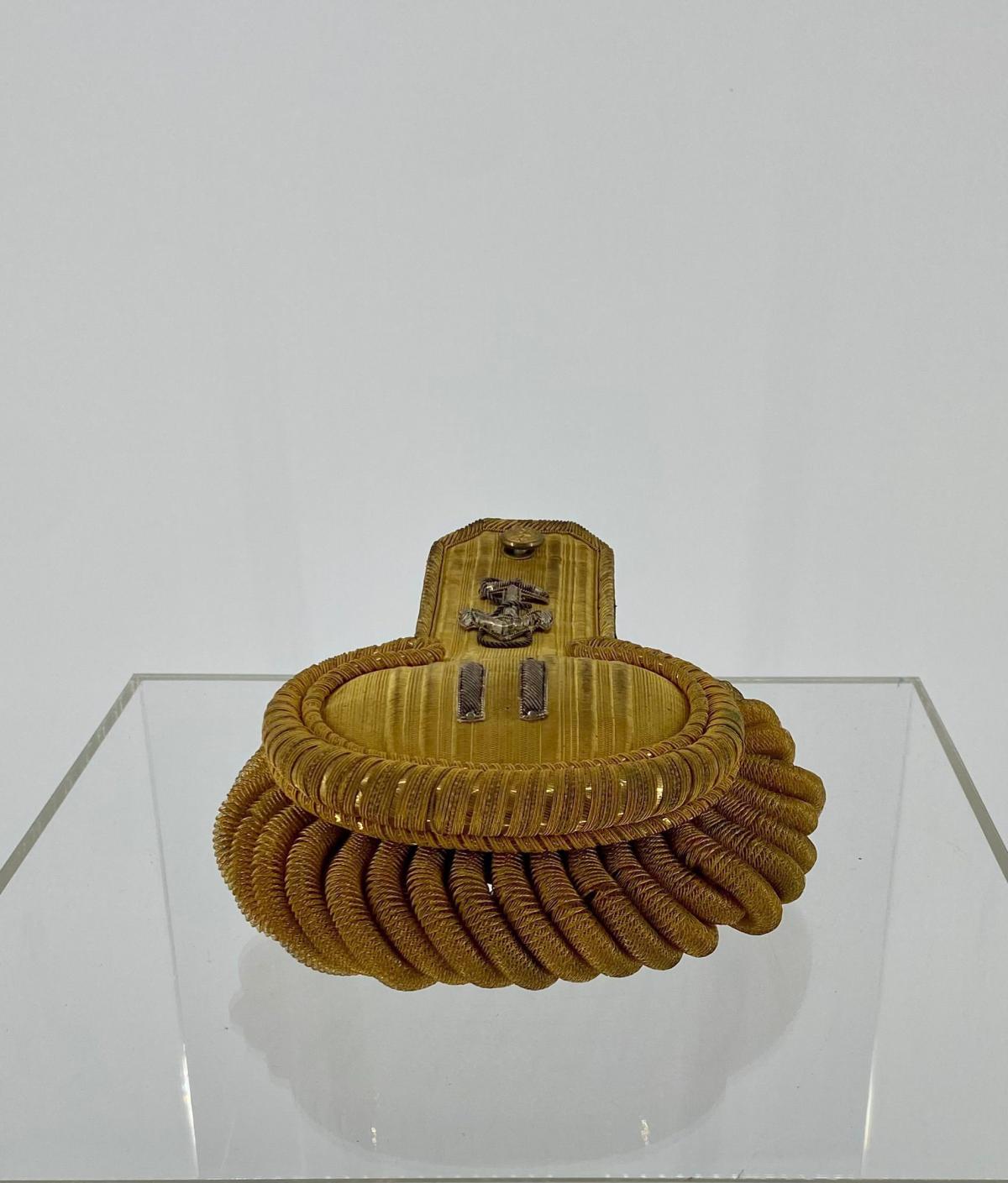 Epaulette of Frederick Becton | Patriots Point Naval & Maritime Museum