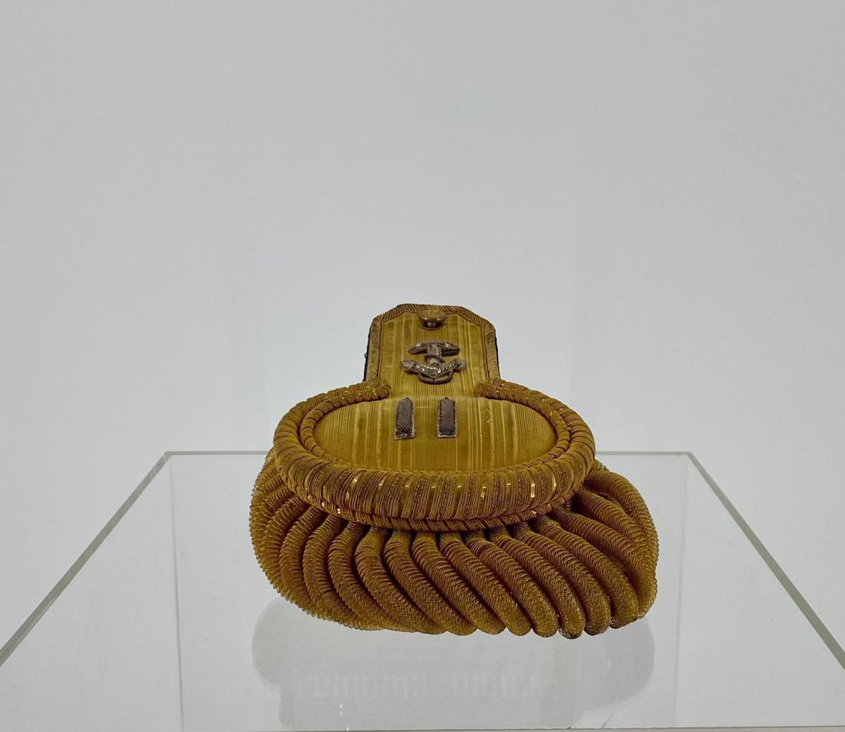 Epaulette of Frederick Becton | Patriots Point Naval & Maritime Museum